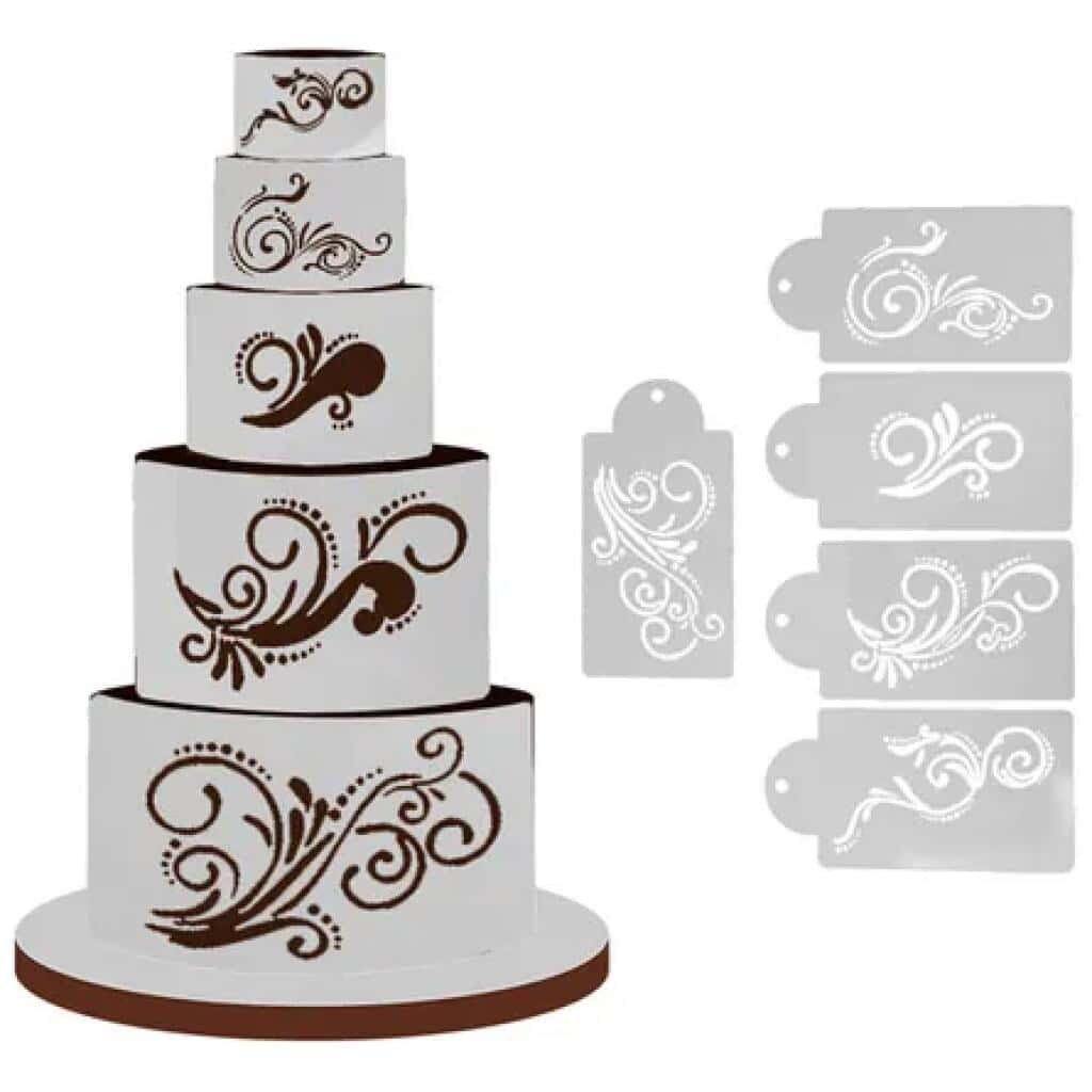 STENCIL LACE SWIRL 2PC – Ilmondo Townsville