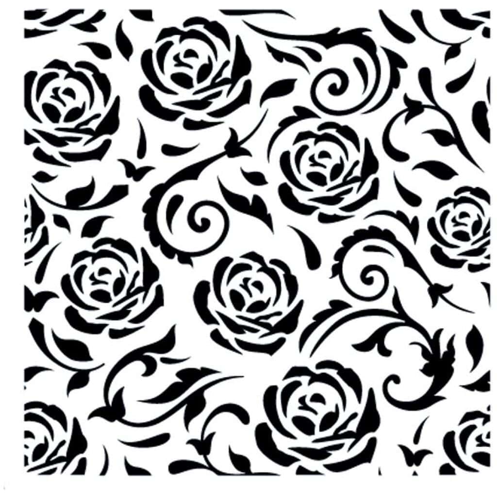 STENCIL ROSES SWEET THEMES Ilmondo Townsville