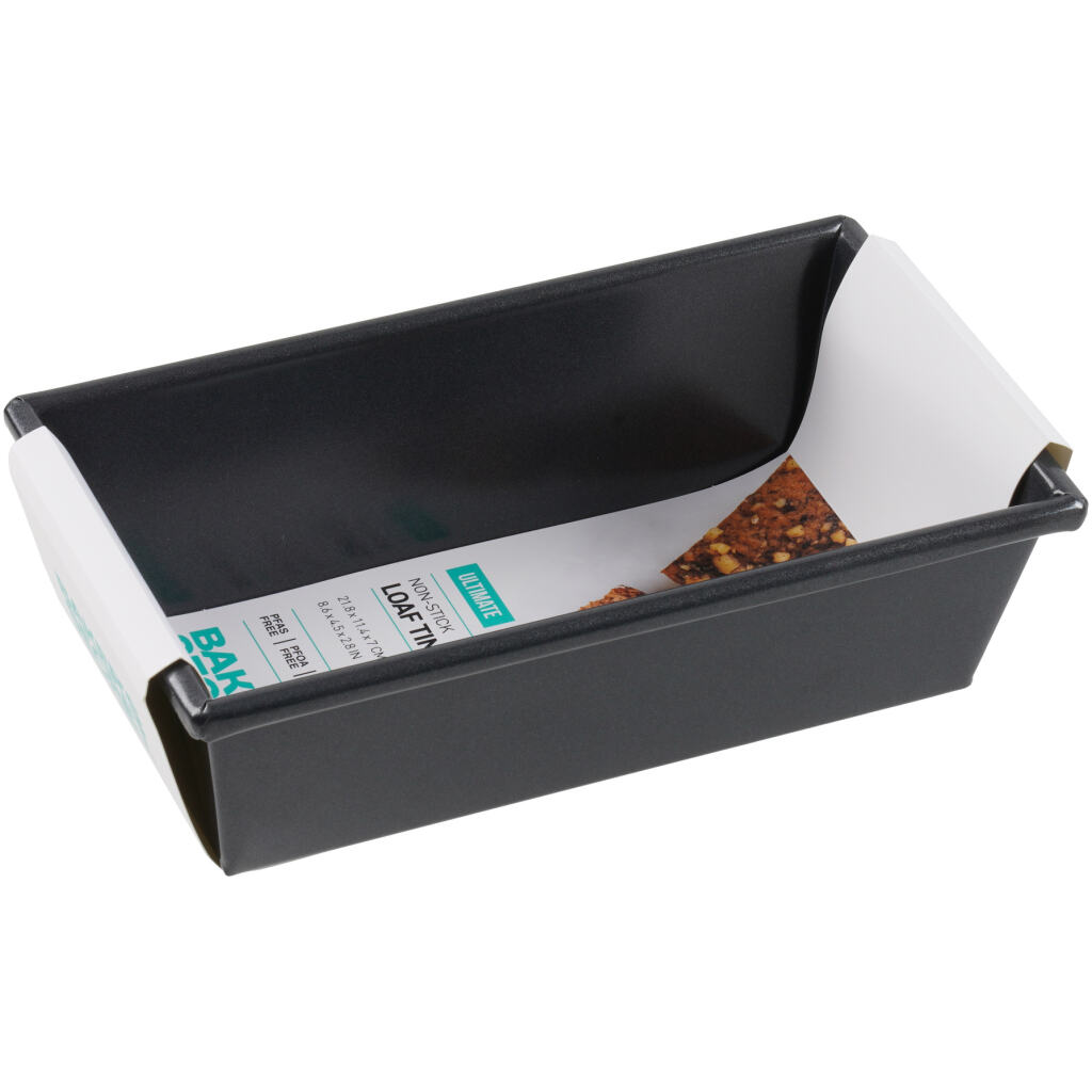 LOAF TIN BOX SIDED N/S 21.8X 11.4CM – BAKERS SECRET – Ilmondo Townsville