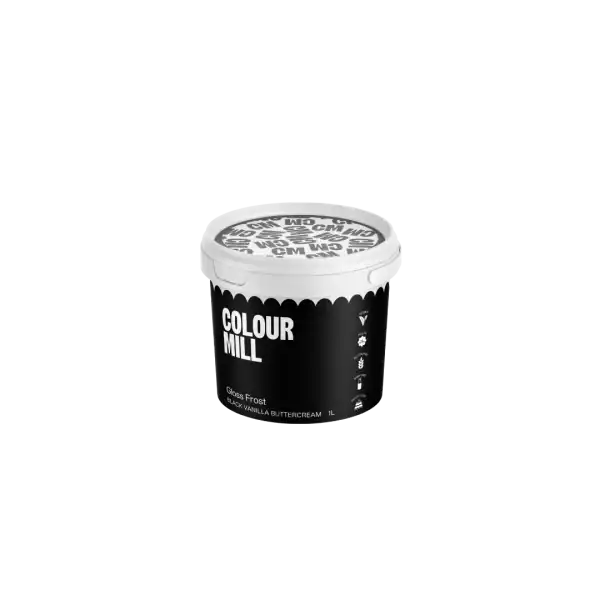 BUTTERCREAM GLOSS FROST BLACK 1LTR – COLOUR MILL – Ilmondo Townsville